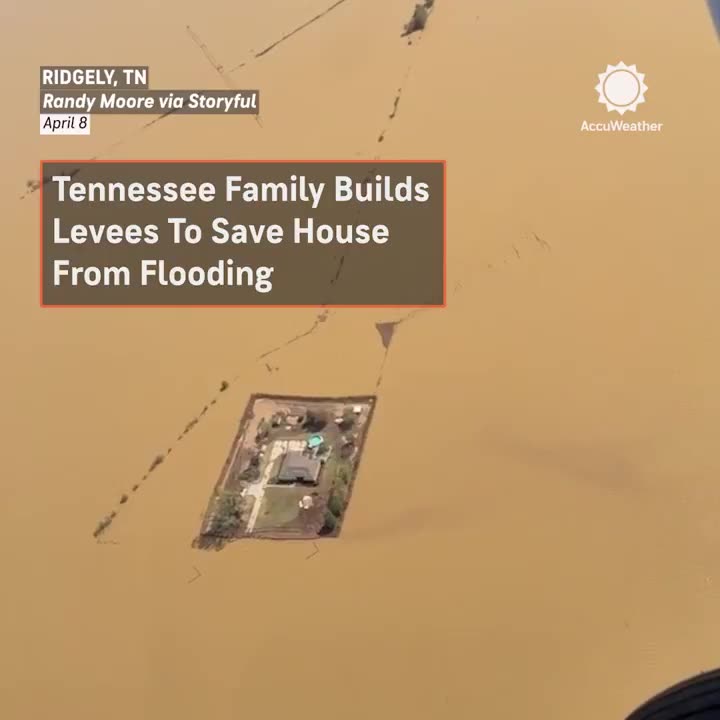WOW! West Tennessee family's DIY levees saves home from devastating floods