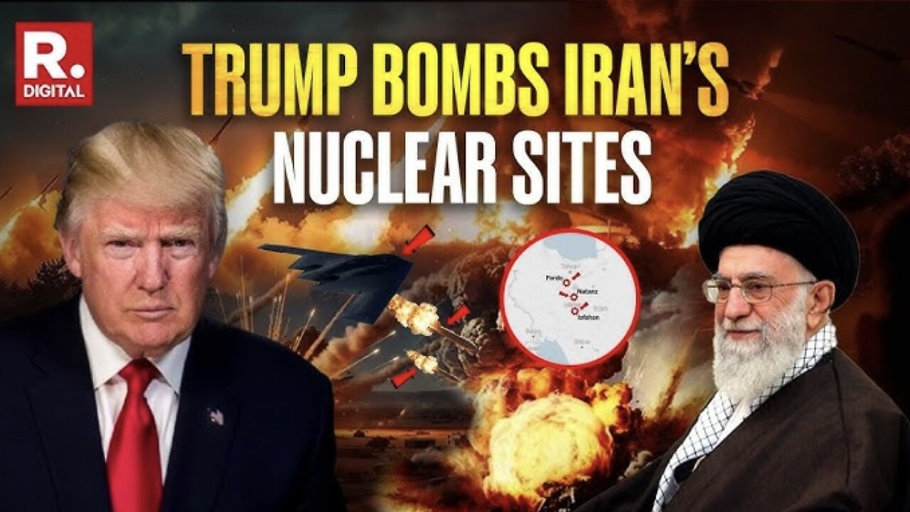FOX BREAKING NEWS (President Trump Bombs Iran Nuclear Sites) June 21, 2025