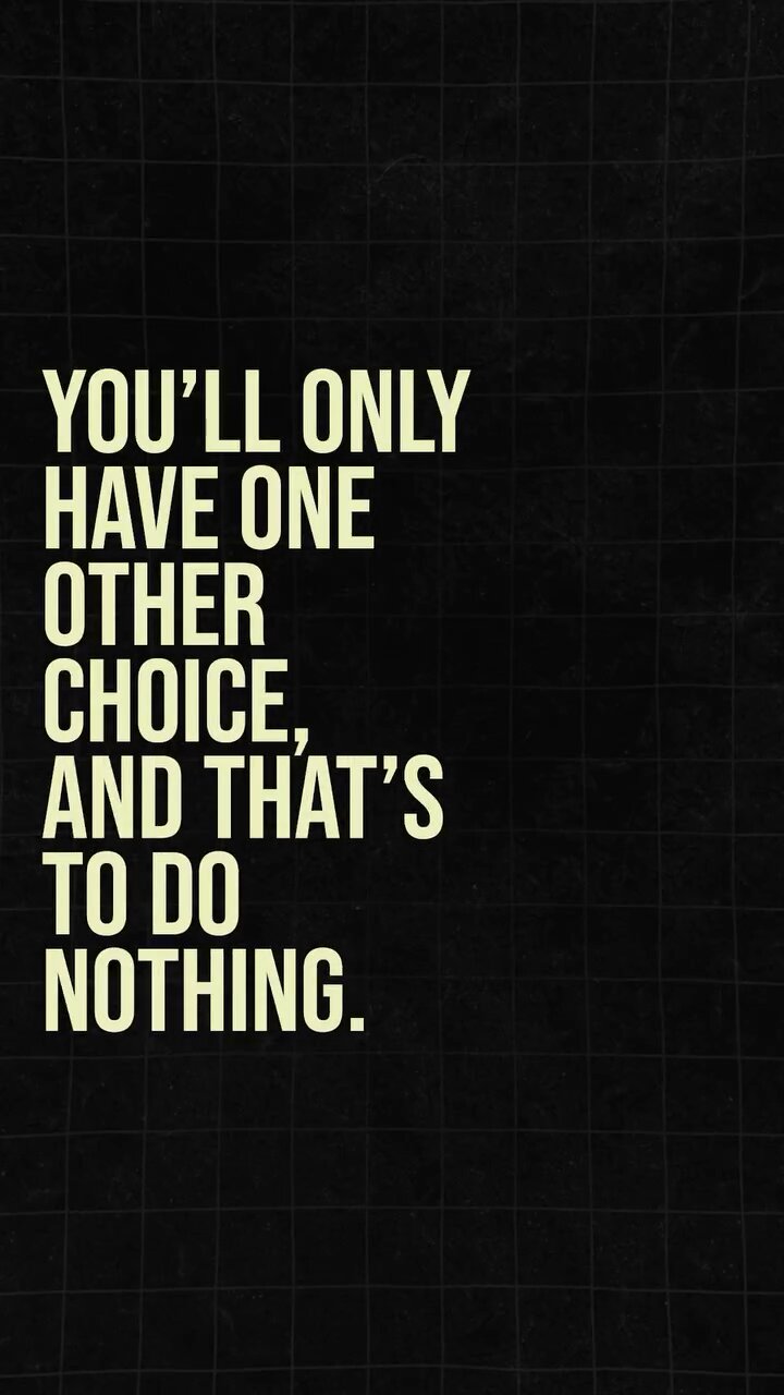 Try the "nothing alternative" to help combat the procrastination!