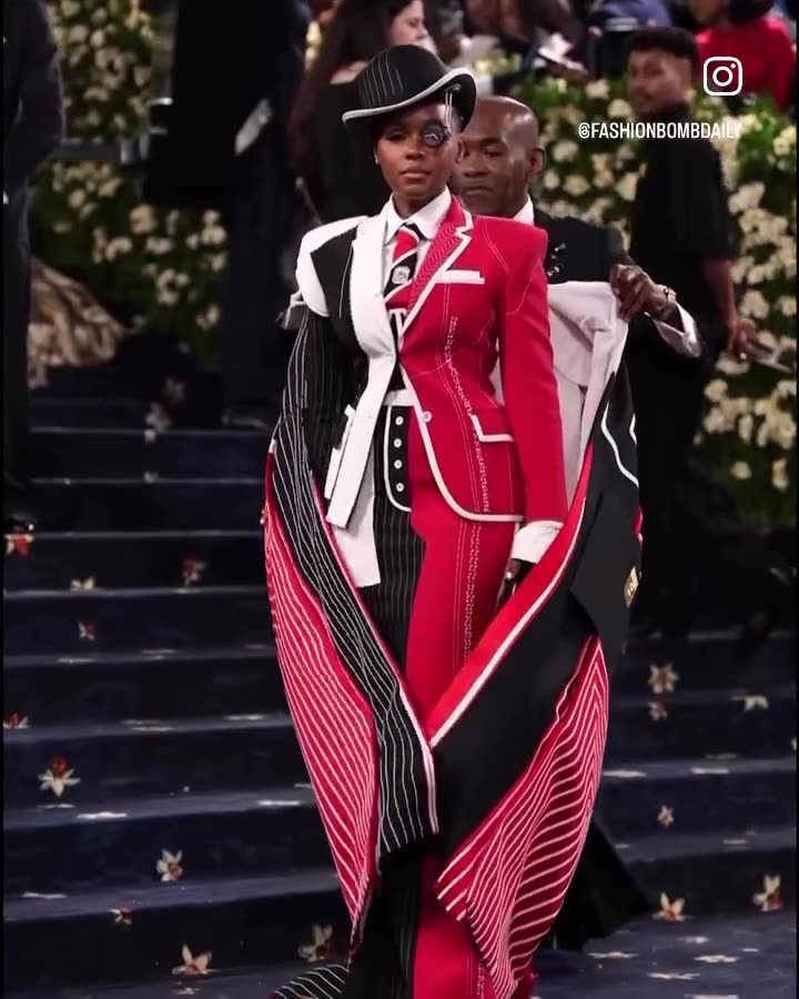 Met Gala 2025 NYC, Janelle Monae Best Dress Woman!!! #met gala # ...