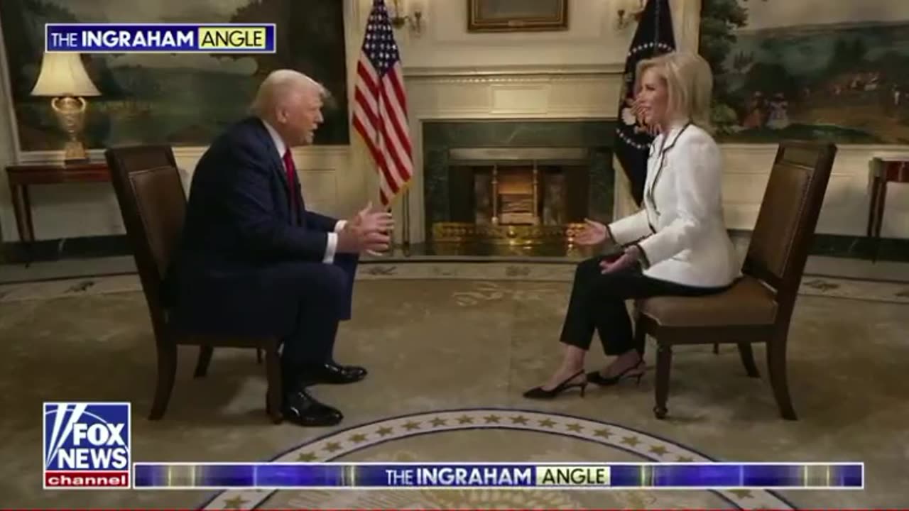 Laura Ingraham Interviews President Trump [Full]