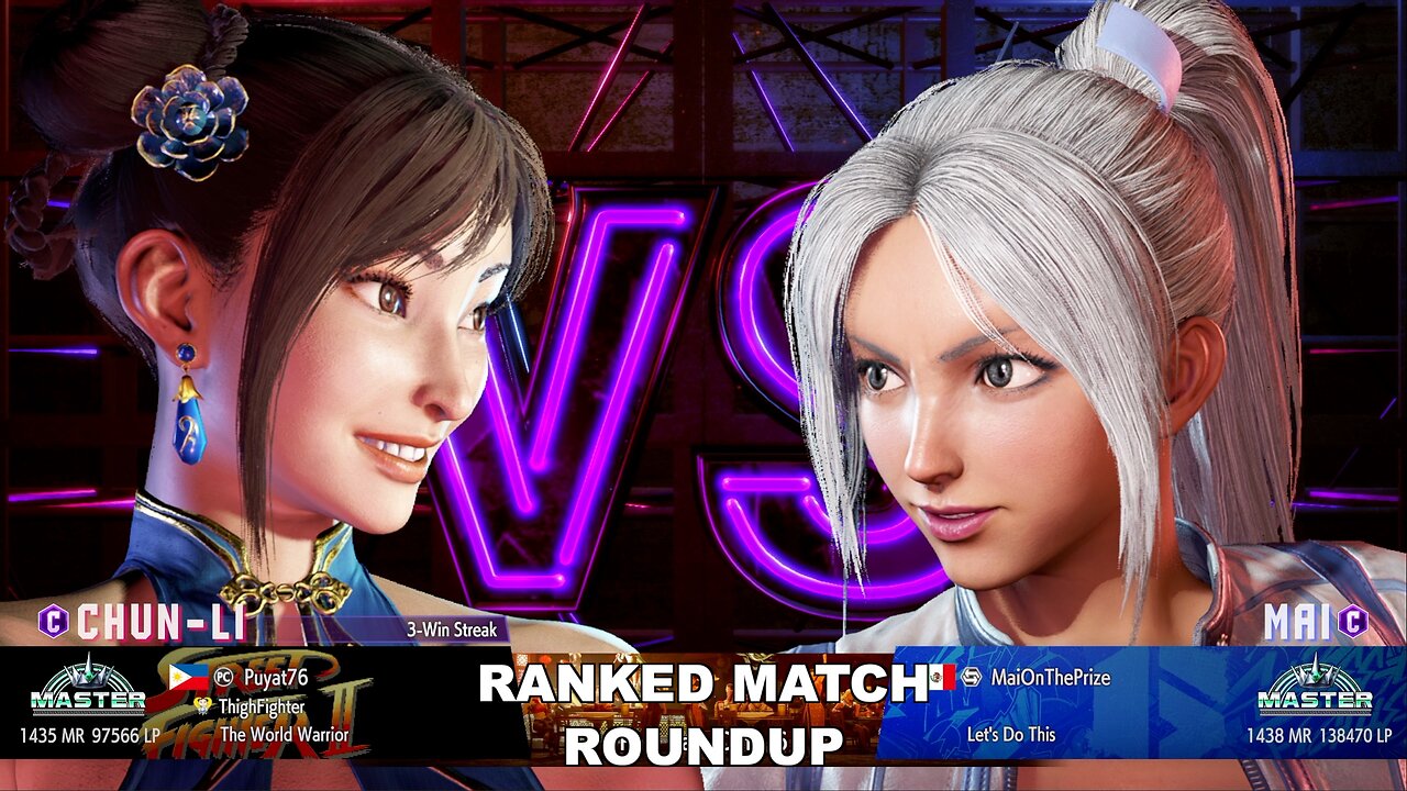 Kuya Kalbo SF6 Ranked Roundup. Chun Li Master Rank [Hori Fight Stick]