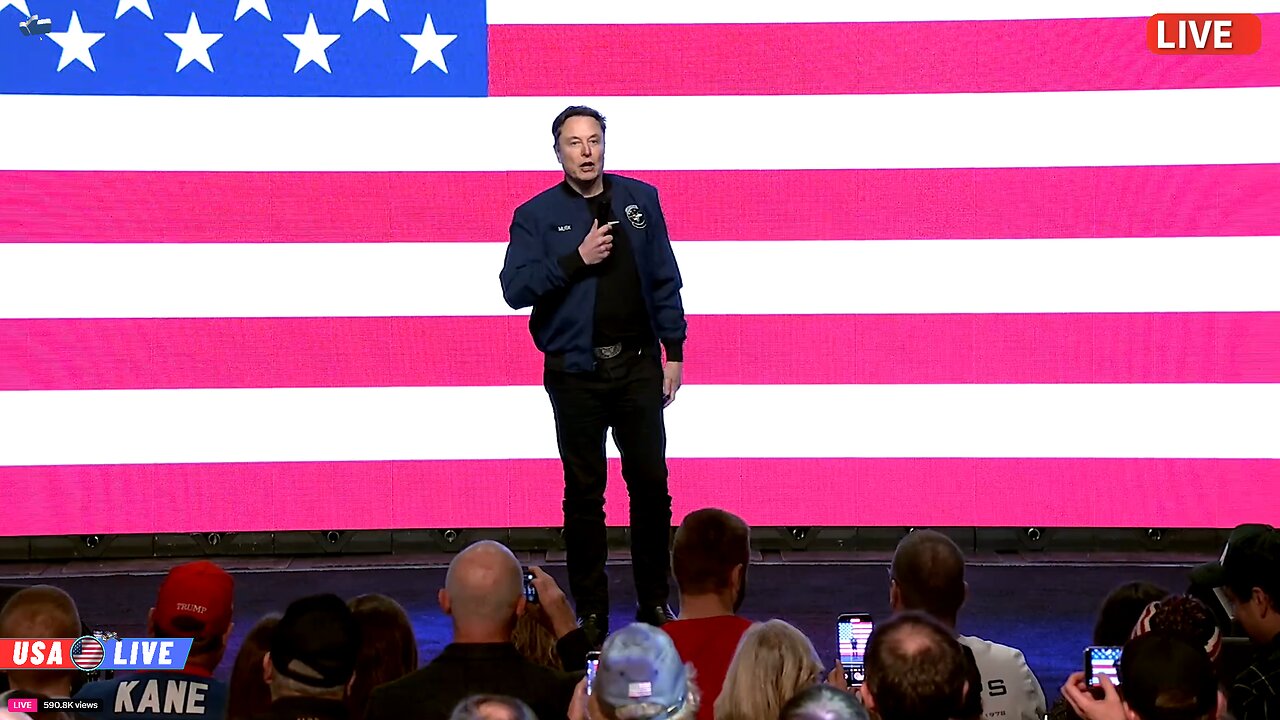🔴 Elon Musk Holds a Town Hall in Green Bay, Wisconsin