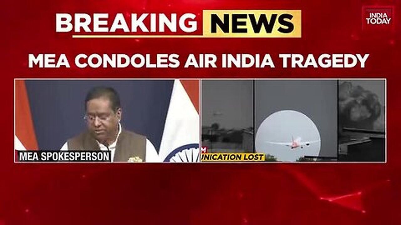 MEA_Responds_To_Tragic_Air_India_Plane_Crash_In_Ahmedabad__Many_Lives ...