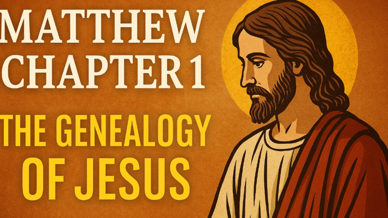 Matthew Chapter 1 - The Genealogy Of Jesus - Bible Passage