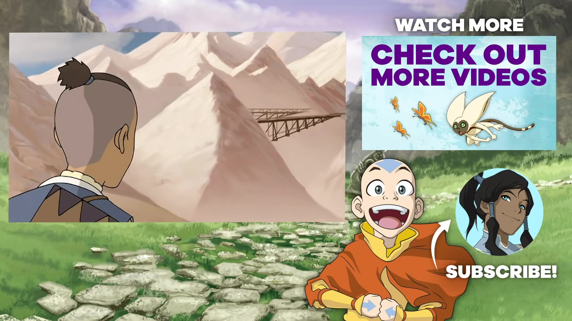 Sokka's SECRET TUNNEL Song Sing-Along Full Scene Avatar: The Last Airbender