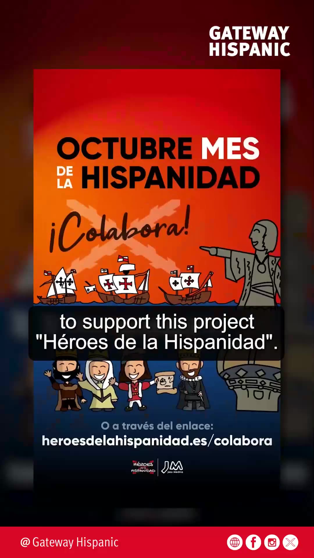 Por estos motivos OCTUBRE es MES DE LA HISPANIDAD