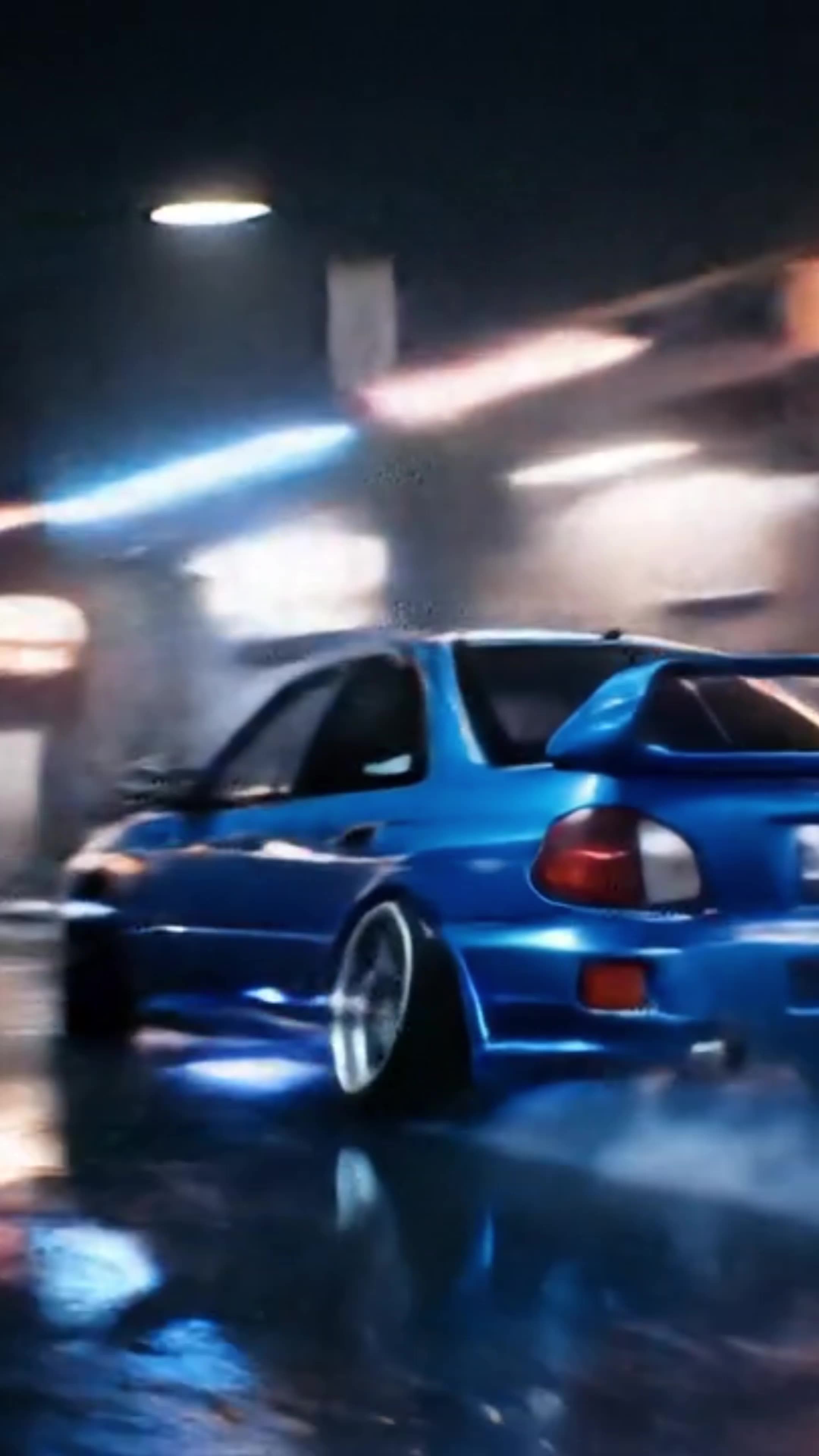 Animated subaru impreza