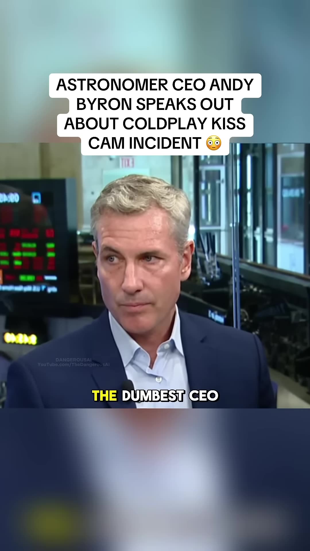 Astronomer CEO Andy Byron SPEAKS OUT about Coldplay Concert Kiss Cam ...