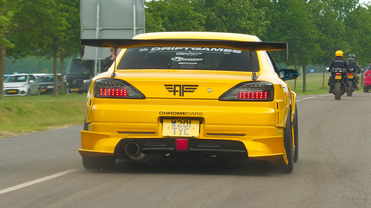 JDM Cars leaving Japfest 2025 - 800HP Supra, Skyline GTR, RX7, Datsun ...