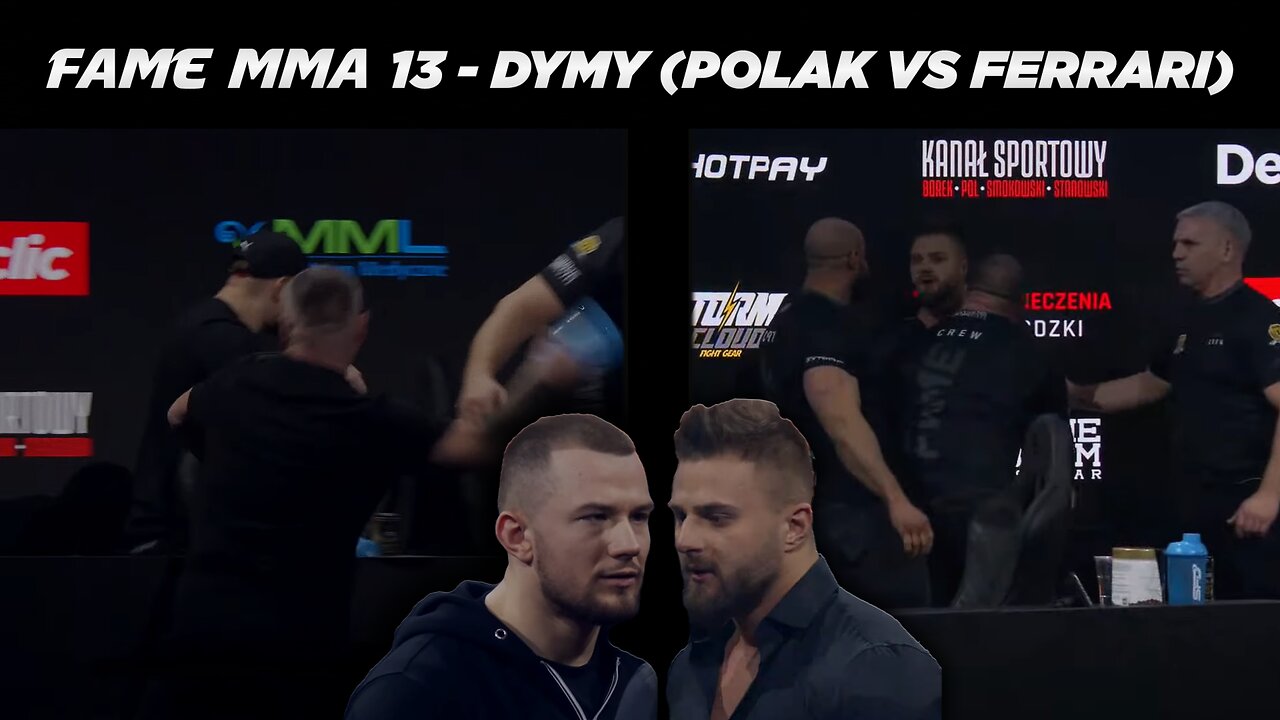OGROMNE DYMY FAME MMA 13 (POLAK VS FERRARI) | DYMY FREAK FIGHTY #1