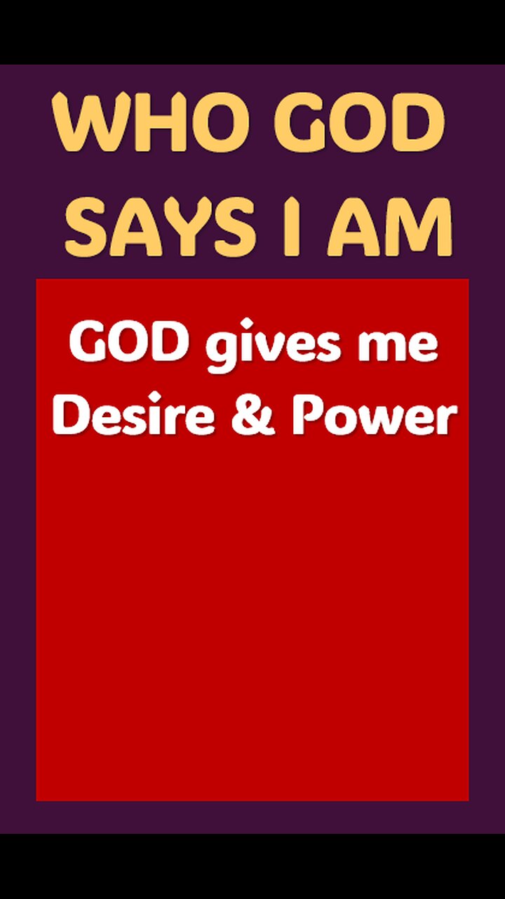 GOD GIVES ME DESIRE & POWER #wordofgod #power #desire #wisdom #grace # ...