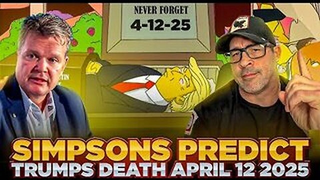 DAVID NINO - Simpsons Predict Trumps Death April 12 2025..What Does ...