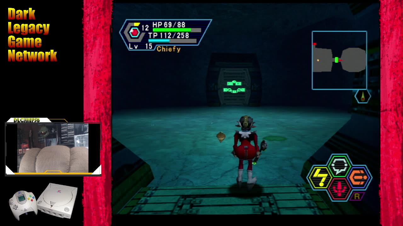 CAVES | Chiefy | FOnewm (14) | Phantasy Star Online (v2) [Dreamcast]