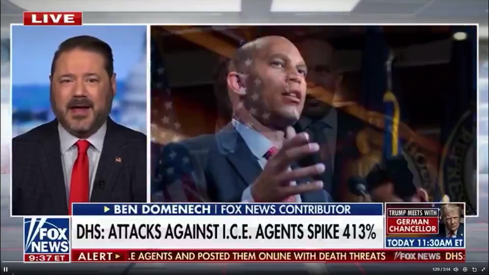 Democrats are attacking Ice Agents: Attacks on ICE agents have spiked 413%