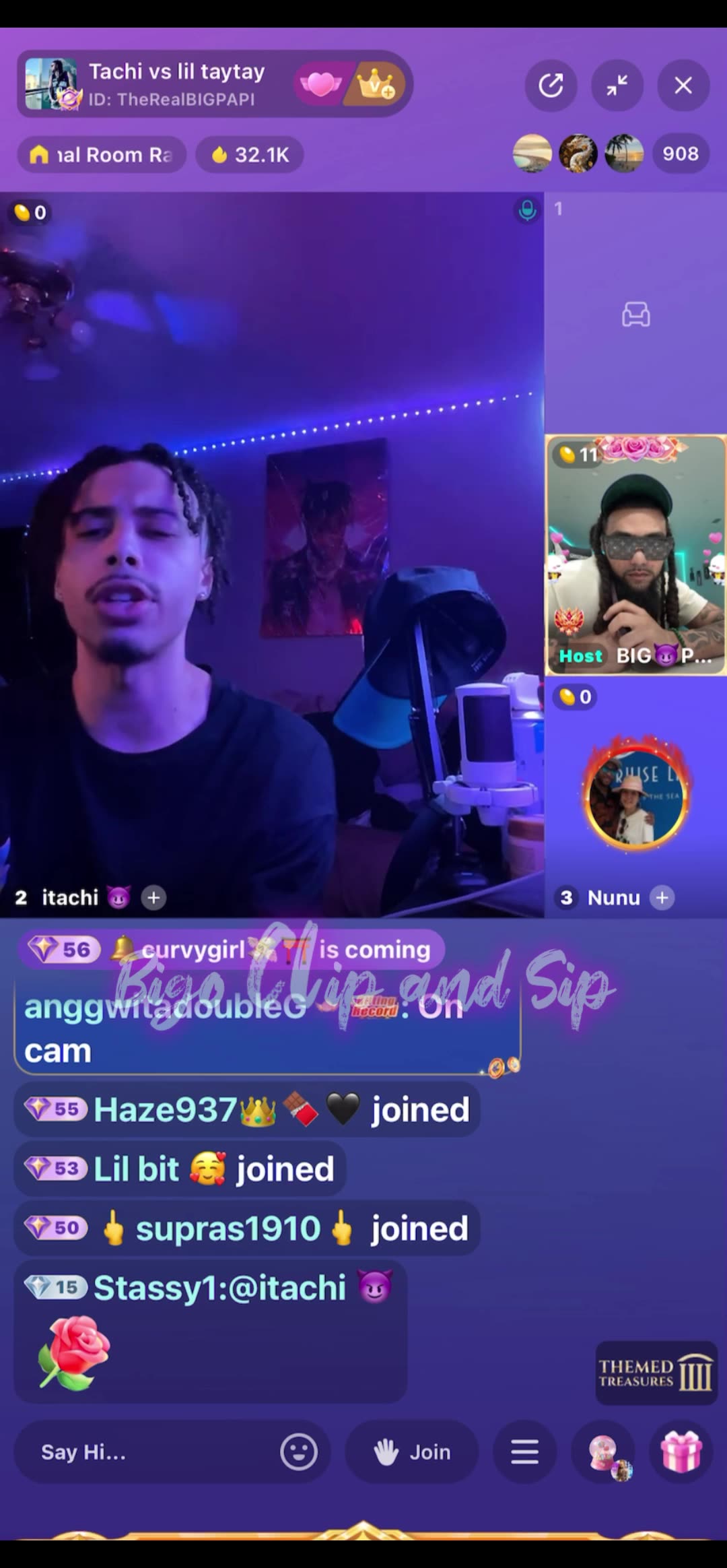 Papi w/Moet doing admin in box-then TI vs Itachi 3/18/25 #bigoclipsndsip