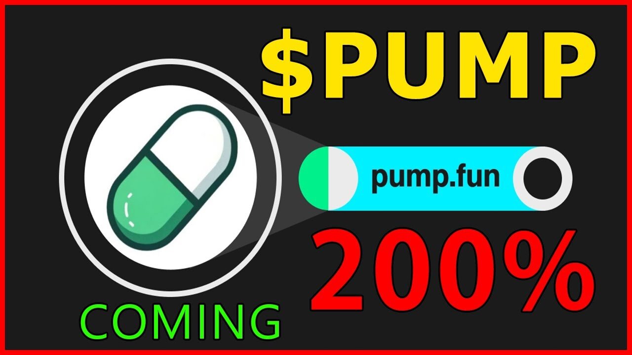 Pump.Fun 200% PUMP? 🚀 🔥 Pump Coin 🚀 Pump Token