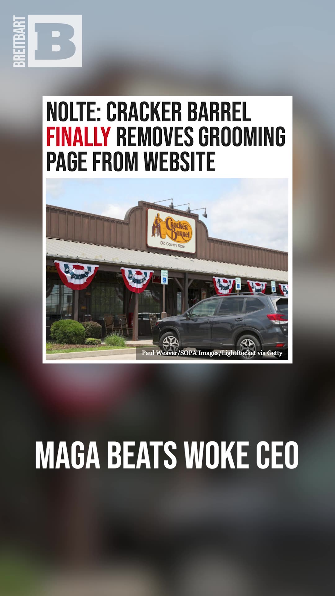MAGA Beats Woke CEO
