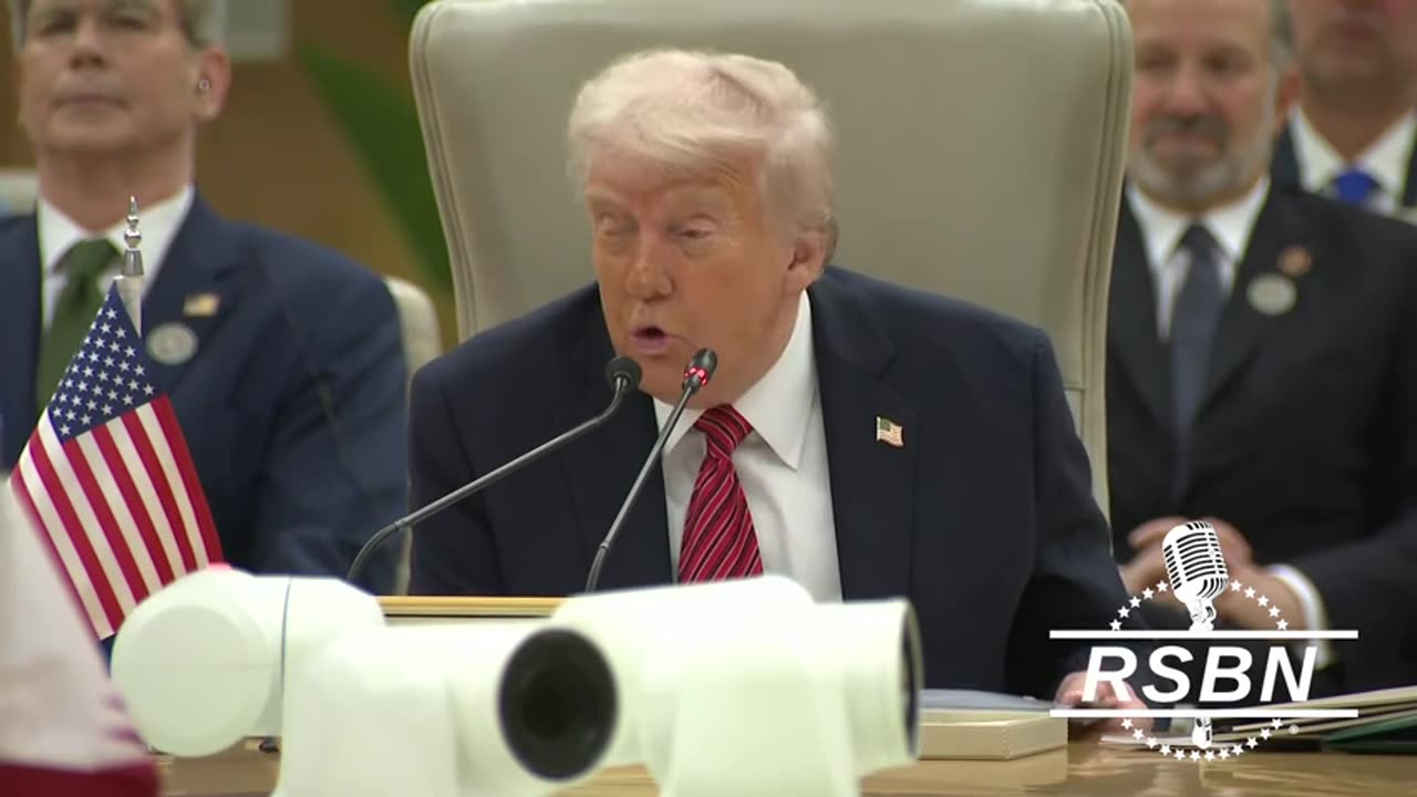 RSBN President Trump attends Gulf Cooperation Council (GCC) Leaders ...