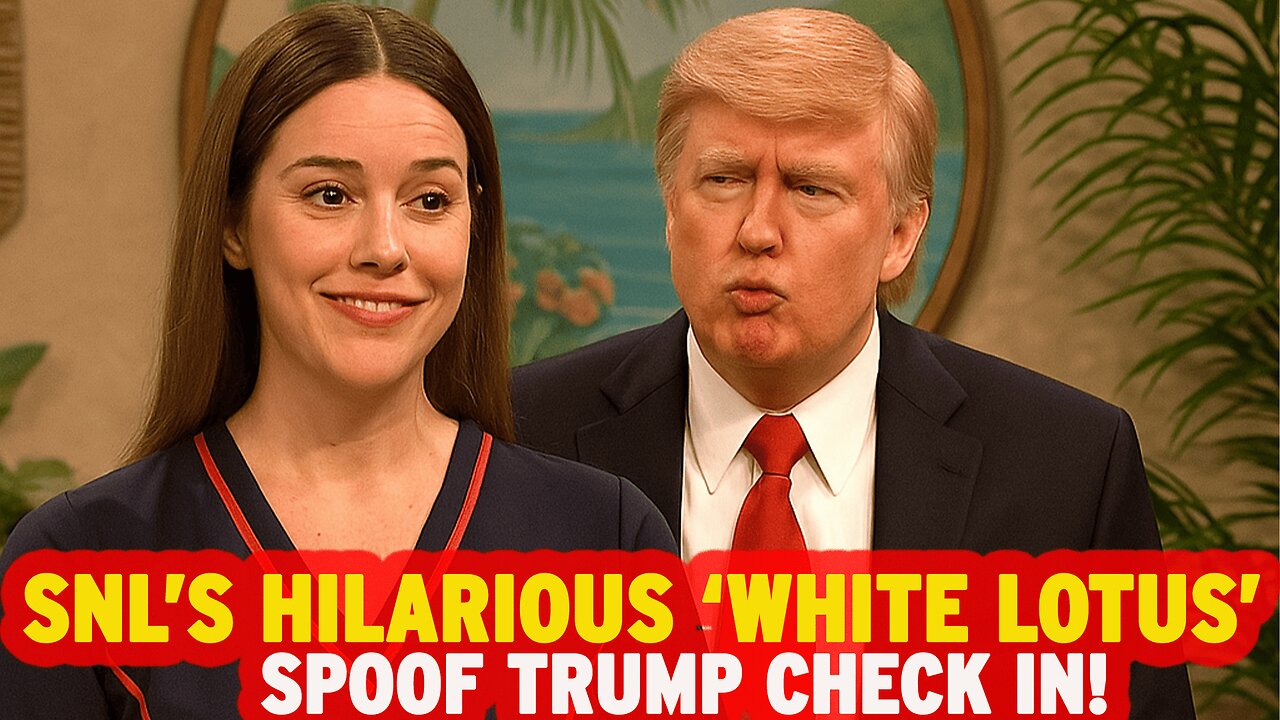 SNL's Hilarious 'White Lotus' Spoof Trump Checks In | NEWSDRIFT