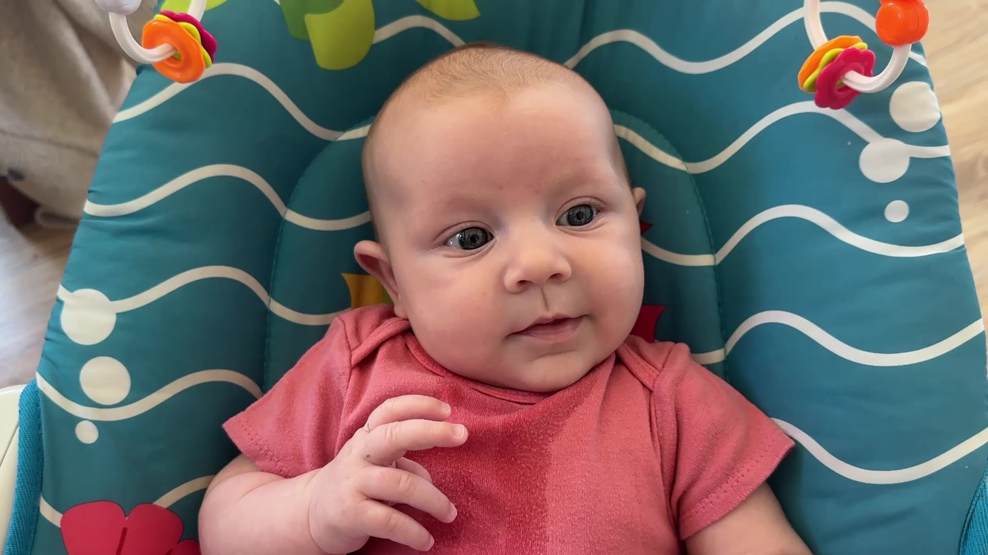 Baby Kayla Day 81 – Swinging in the Kitchen & Loving It! 💕😄