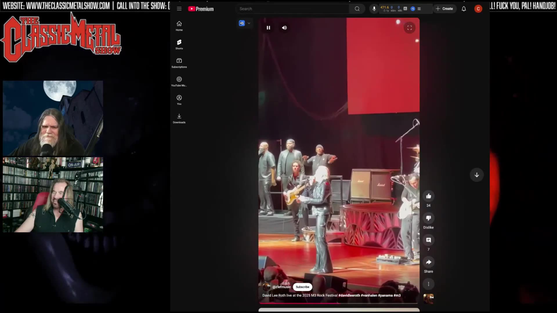 David Lee Roth at M3: First Impressions!