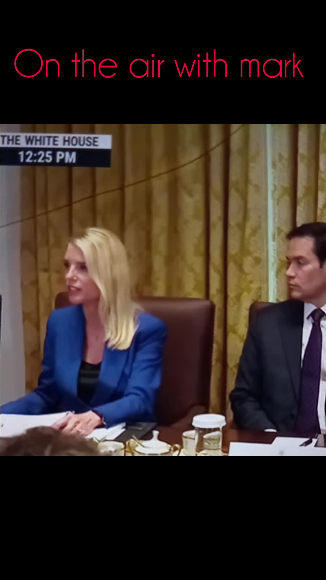 Bondi pressed on epstein, trump comes to her defense