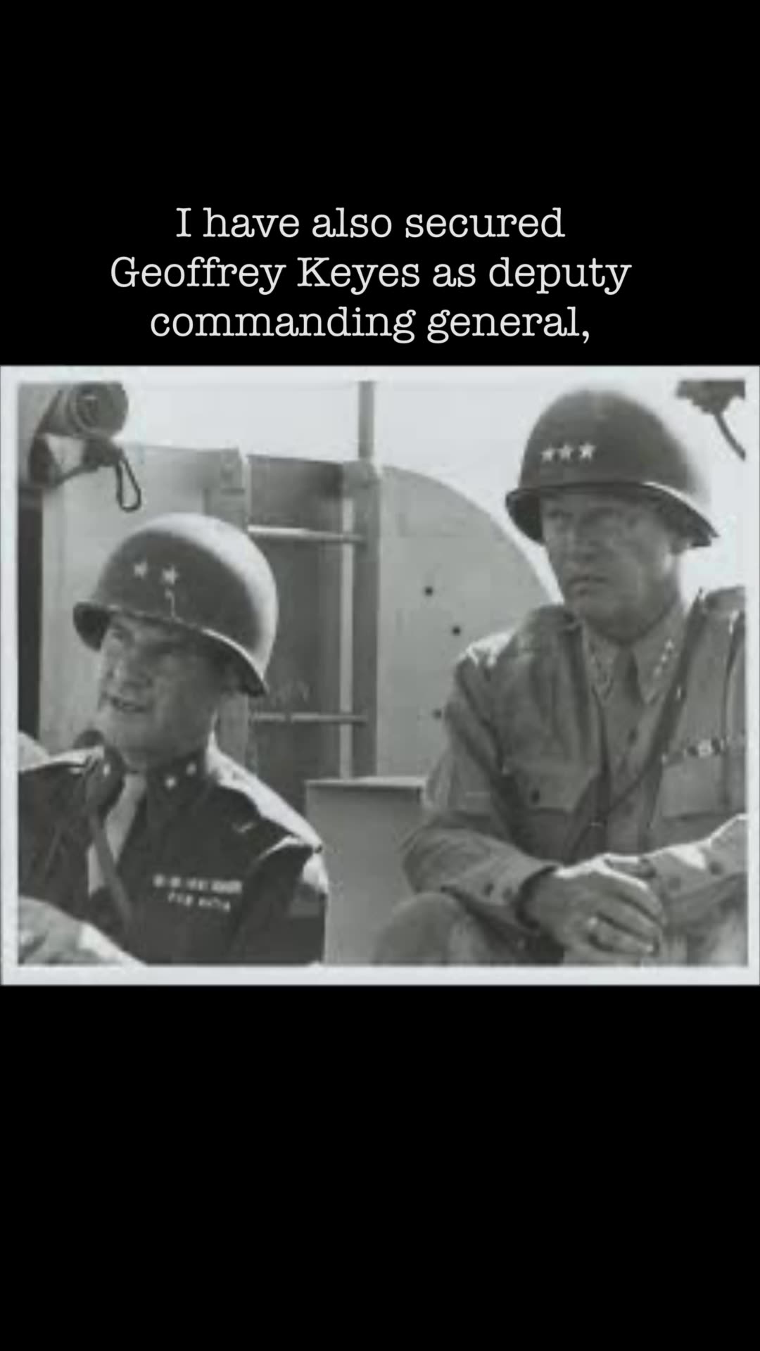 Jul 30, 2025 Gen. Patton quotation of the day [To Gen. Charles Scott] # ...