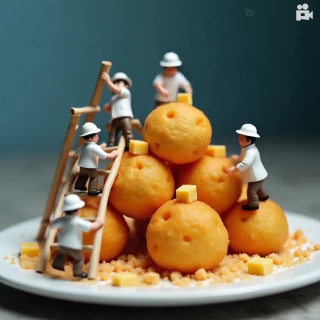 Sweets maker and kids donse