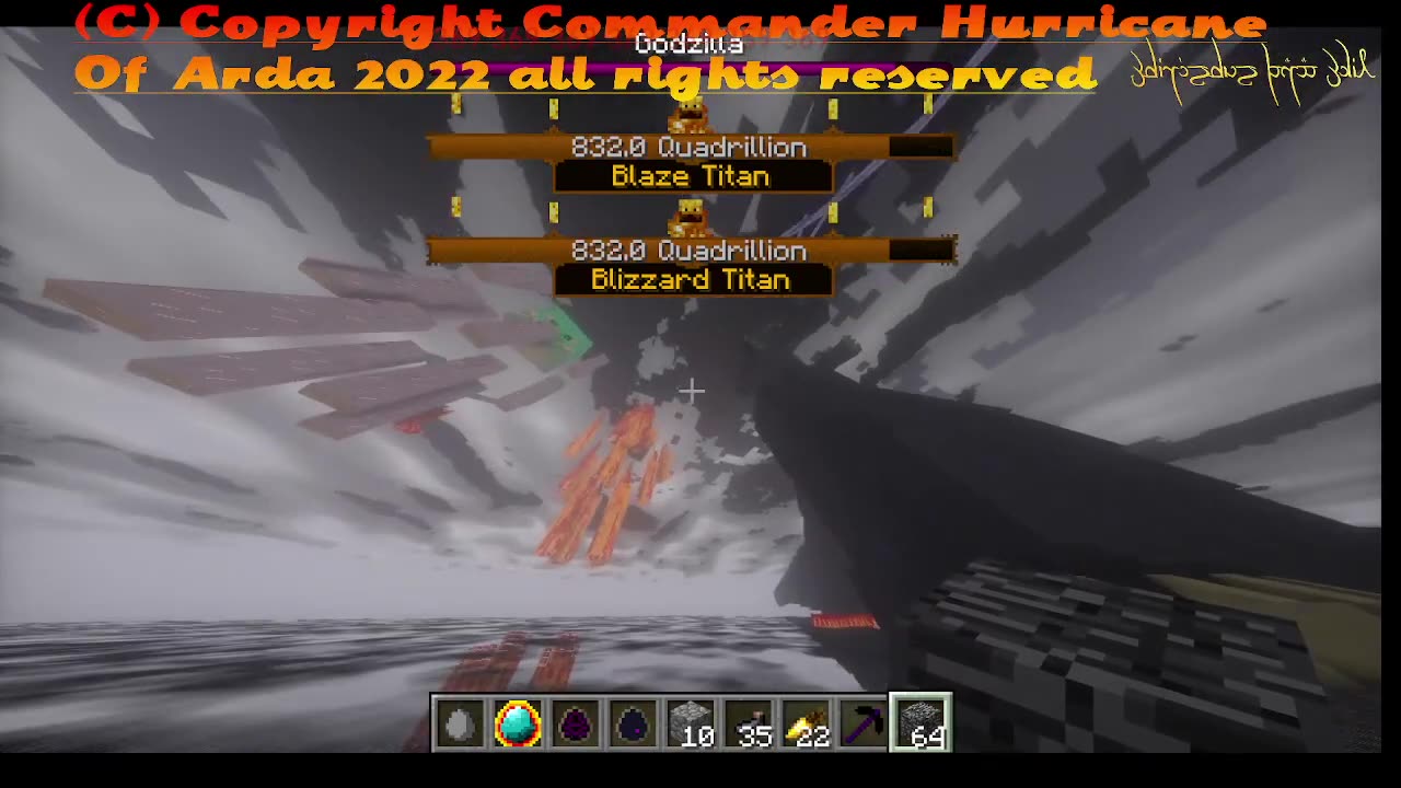 Minecraft Mob Battle Methuselah kraken,Overlord scorpion vs blaze titan ...