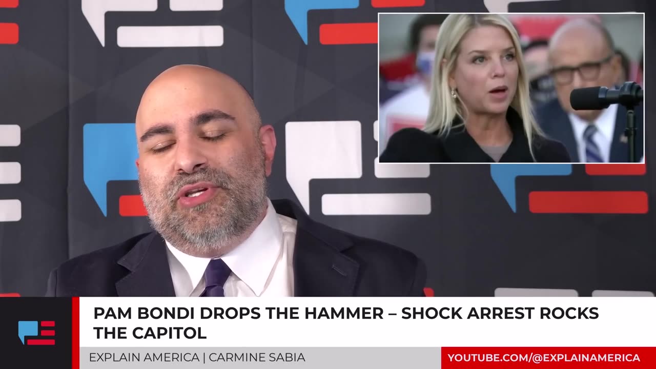 Pam Bondi Drops The Hammer - Shock Arrest Rocks The Capitol