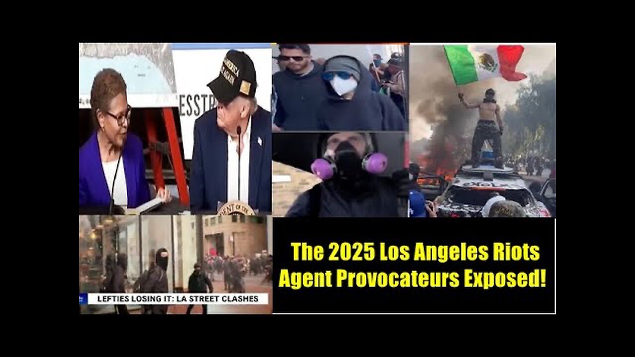 COINTELPRO - Los Angeles Riots & Agent Provocateurs Exposed!