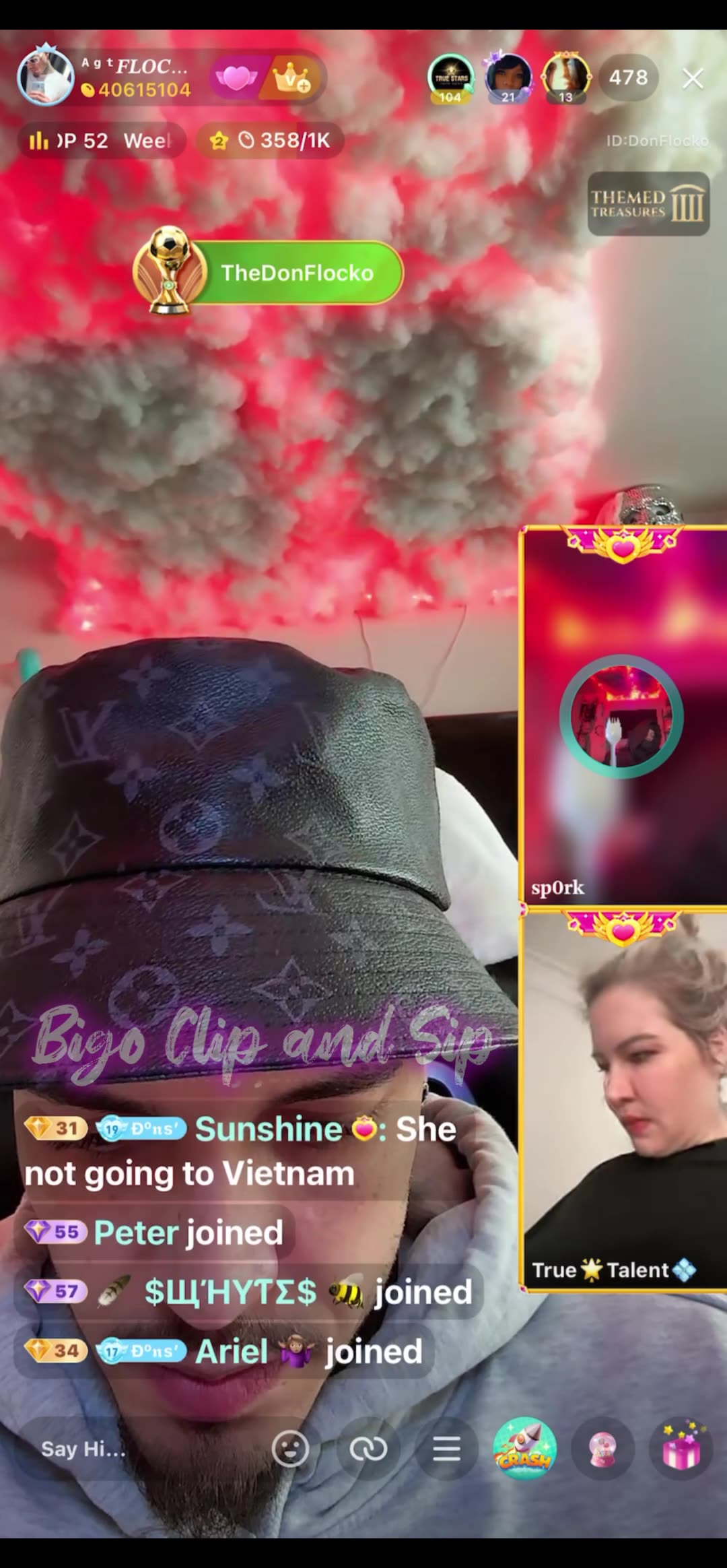 Flocko talks to Star about Moet being in Miss Bigo 3/19/25 #bigoclipandsip