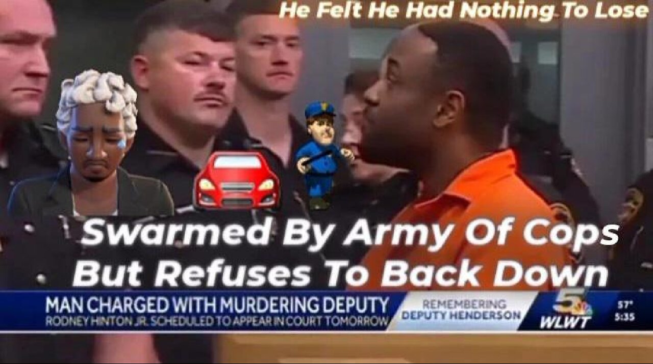 Rodney Hinton Jr. Allegedly Murdered Cop To Avenge His Son's Death