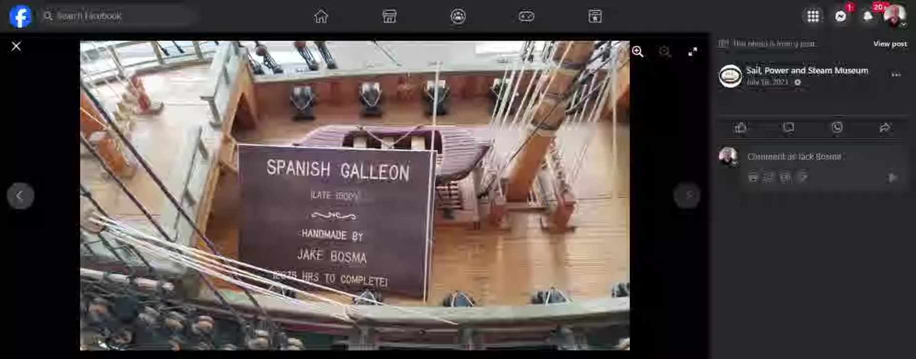 The Emma C. Berry USS United States And The Spanish Galleon Built By ...