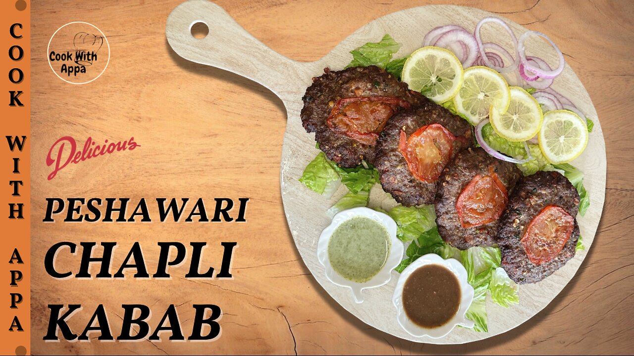 Peshawari Chapli Kabab | Peshtun Kabab | Chapli Best Kabab | Taru Jabba ...