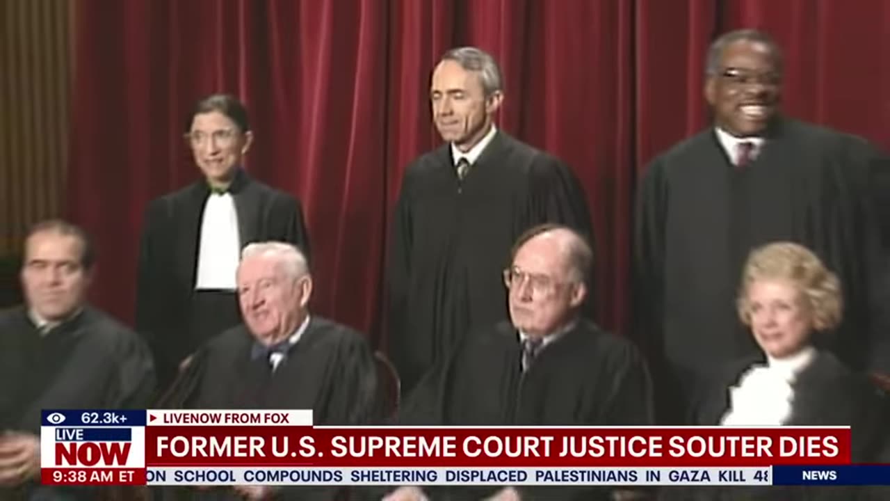 BREAKING: Former Supreme Court Justice David Souter dead at 85 ...