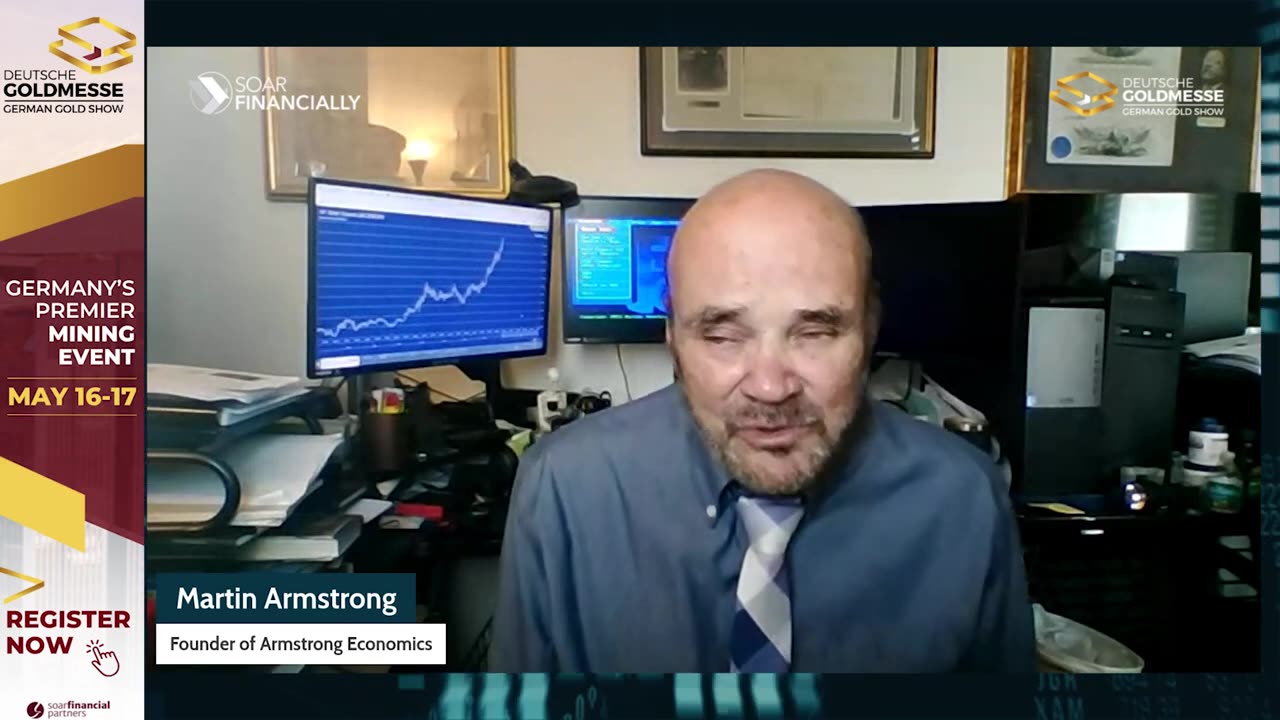 Martin Armstrong: War Is the Exit Plan, Why Central Banks Are Buying ...