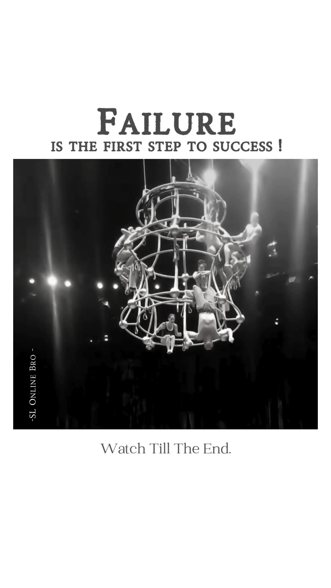 Failure is the first step to success
