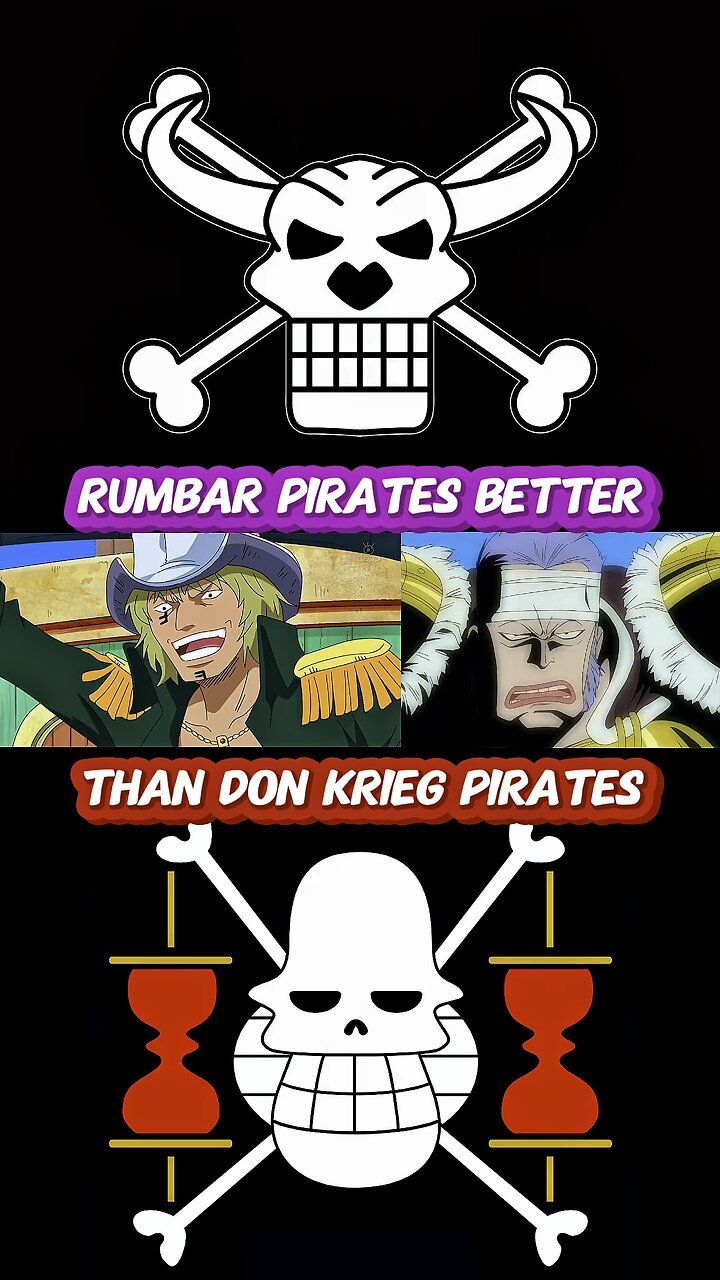 Rumbar Pirates Better Than Don Krieg Pirates #onepiece #strawhats # ...