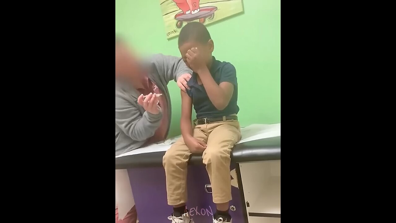 funny short reaction of injection