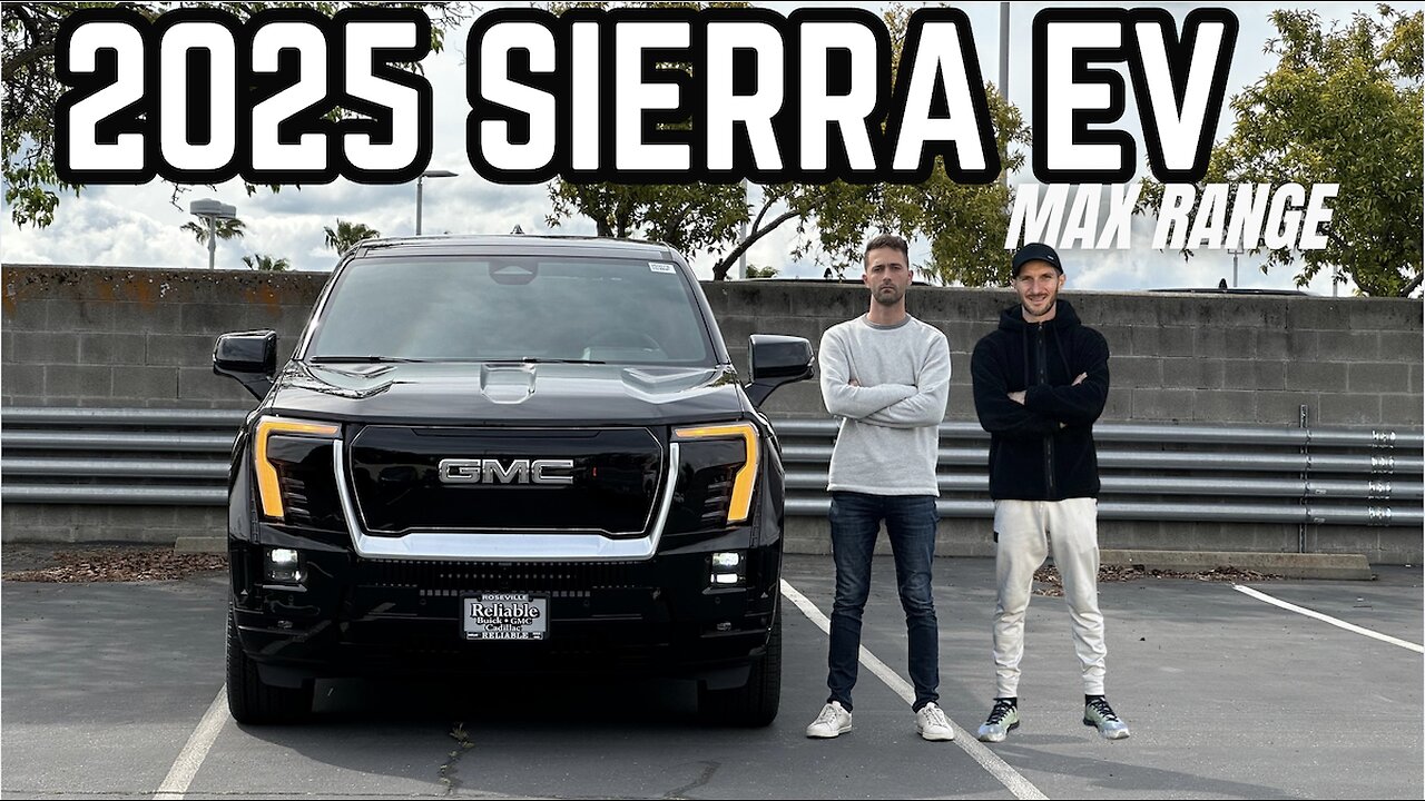 The 2025 GMC Sierra EV Denali Max Range is the KING of electric trucks!