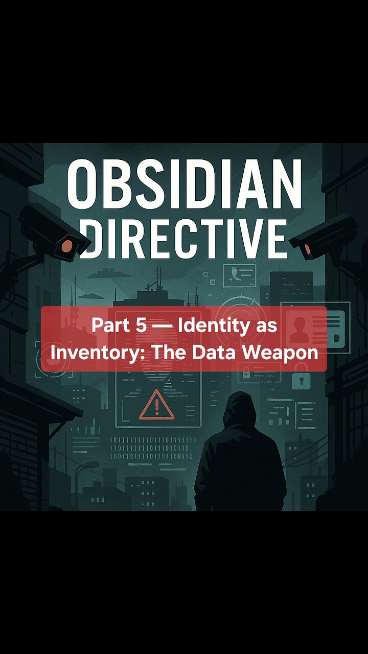 Part 5 — Identity as Inventory: The Data Weapon