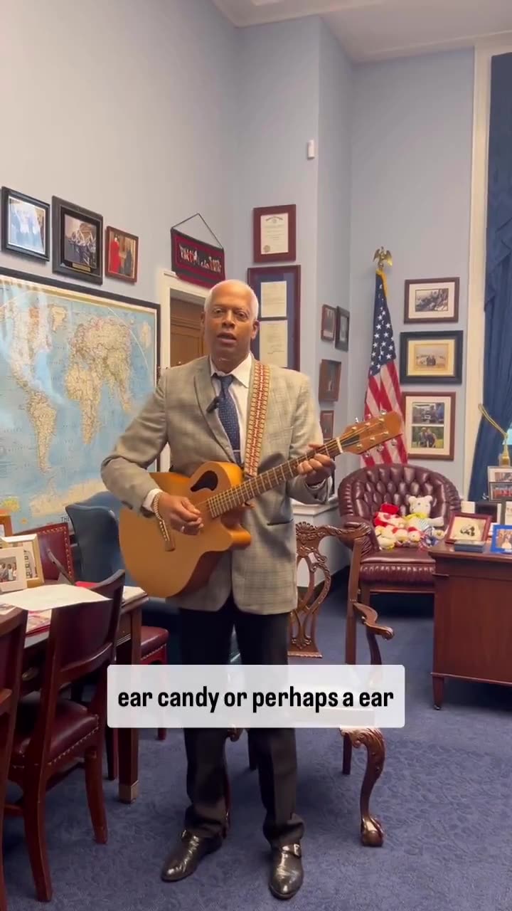 'An Ear Ache’: Democrat Rep Sings Bizarre Song About Epstein Files