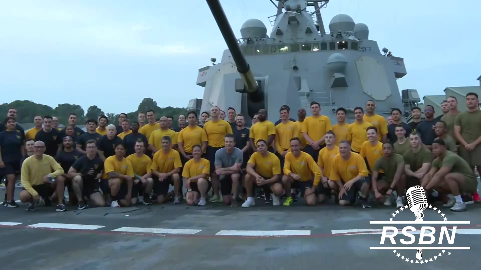 WATCH: Secretary Hegseth participates in PT for the Asian Defense ...