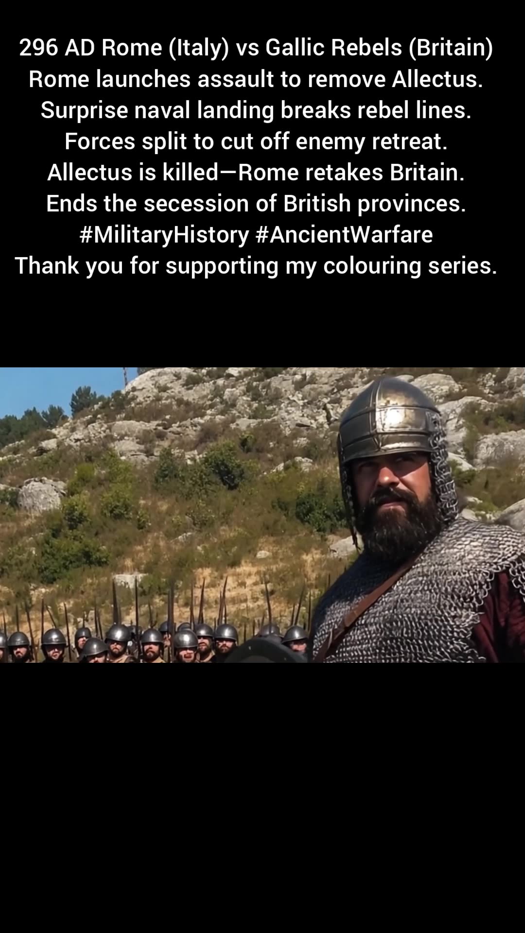 Rome vs British Rebels 296 AD Battle of Silchester #AncientBritain