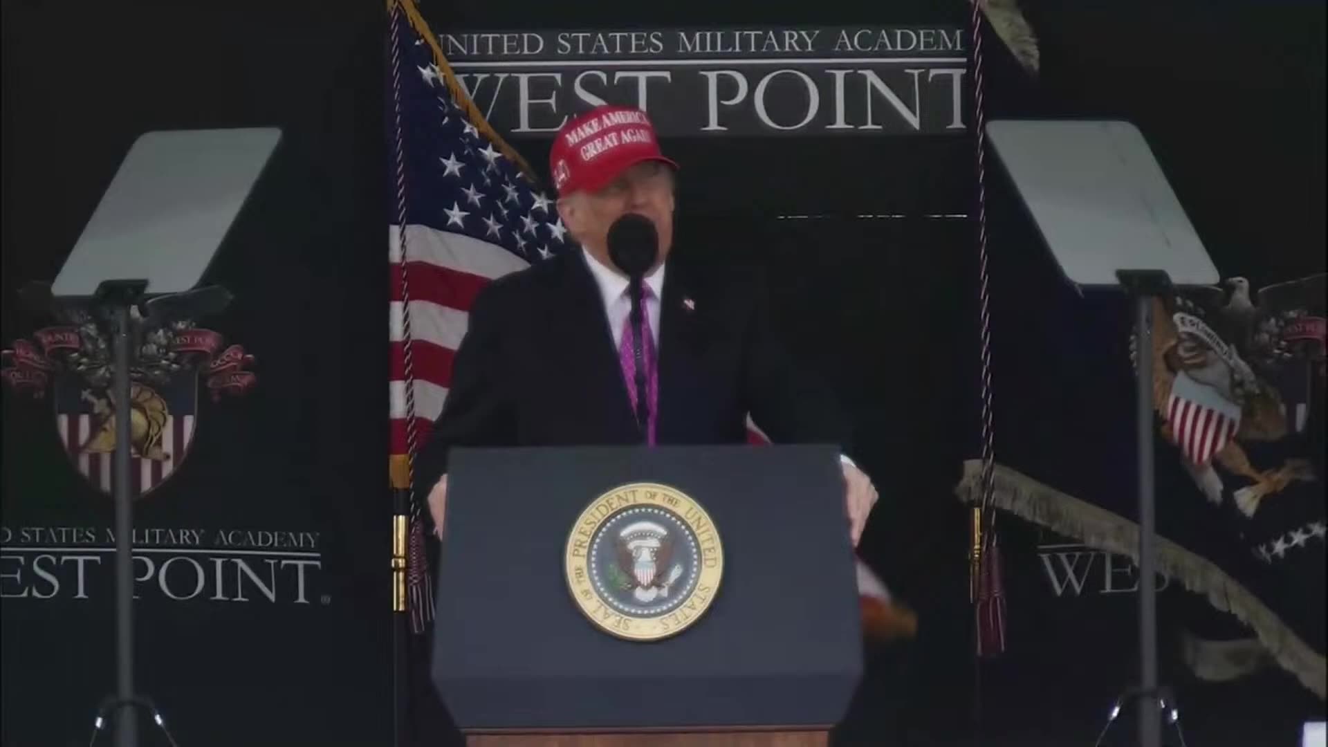 President Trump Addresses the Army Academy’s Class of 2025, May 24, 2025