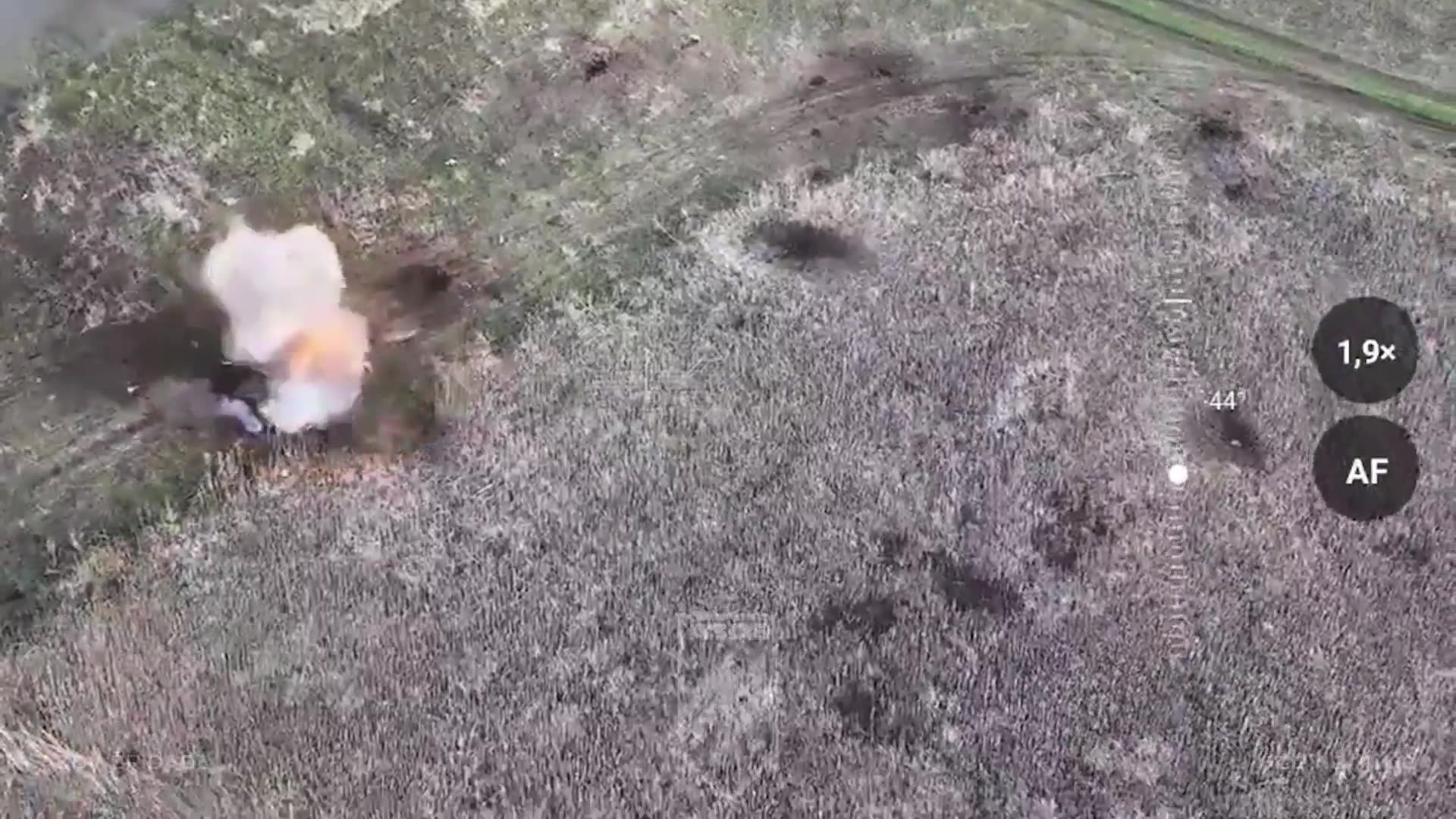 Russians Try to Hide in Destroyed Buildings After Failed Banzai Attack