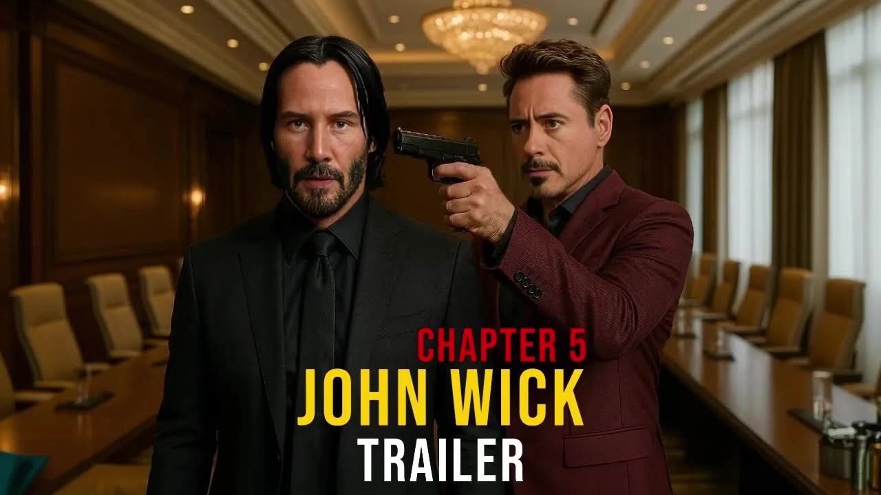 John Wick Chapter 5 (2026) - First Trailer _ Keanu Reeves, Robert Downey Jr. Concept Trailer