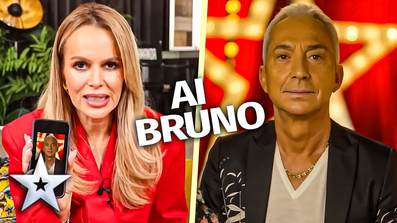 Amanda Holden's AI Bruno Tonioli Prank STUNS BGT 2025 – Judges Can't ...